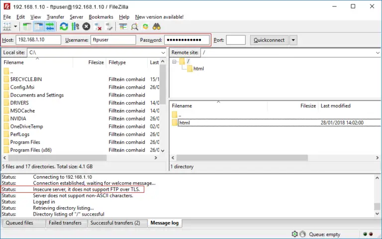 Installing An Ftp Server Vsftpd On Ubuntu 1804 1810 1904 1910 Devanswers