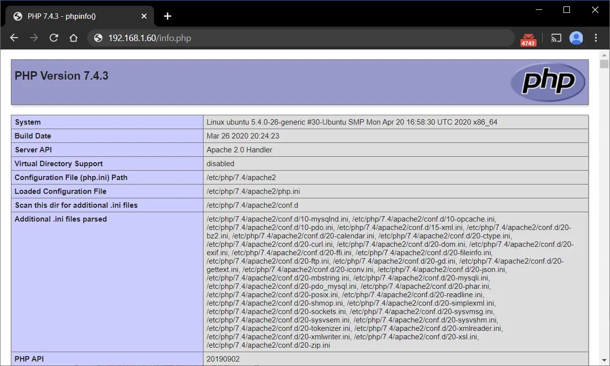 How To Install Apache Mysql Php Lamp Stack On Ubuntu 2004 2010 Devanswers